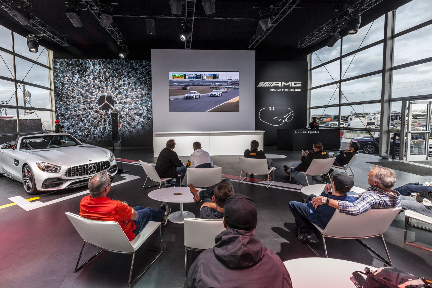Revving Up the Luxury: Mercedes AMG Event Tent takes Center Stage in ...