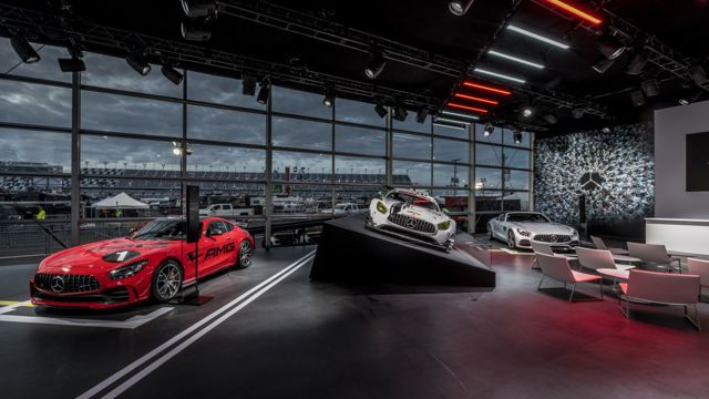 Revving Up the Luxury: Mercedes AMG Event Tent takes Center Stage in ...