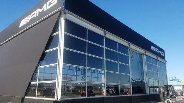 Revving Up the Luxury: Mercedes AMG Event Tent takes Center Stage in ...
