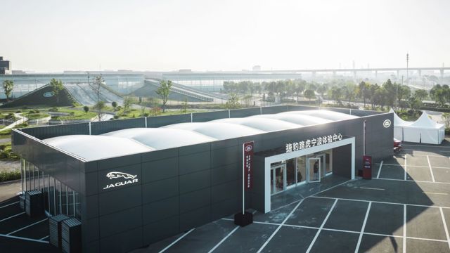 Land Rover Offroad Experience Center in Ningbo | Losberger De Boer