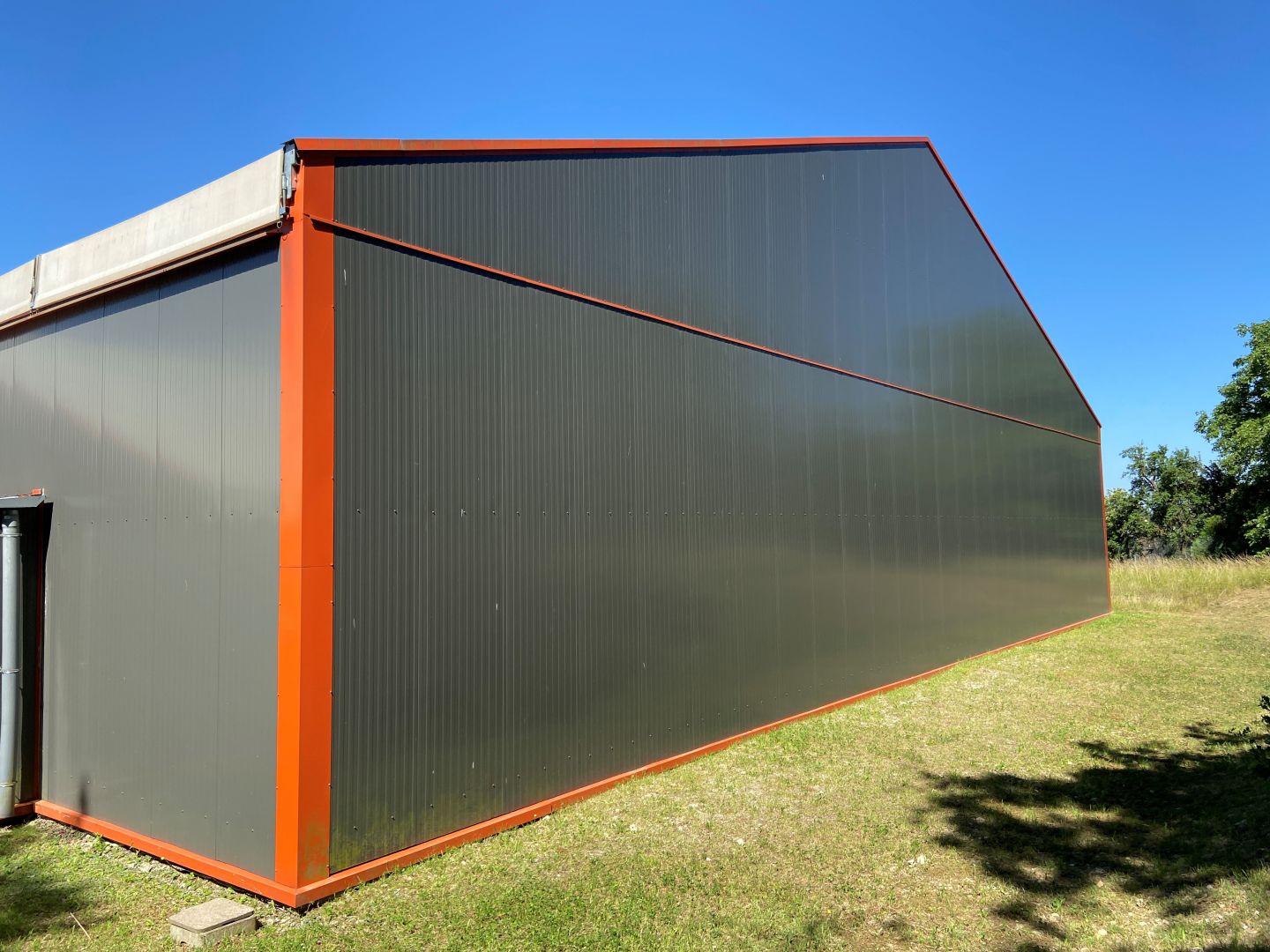 two storage buildings for Lubatex | Losberger De Boer