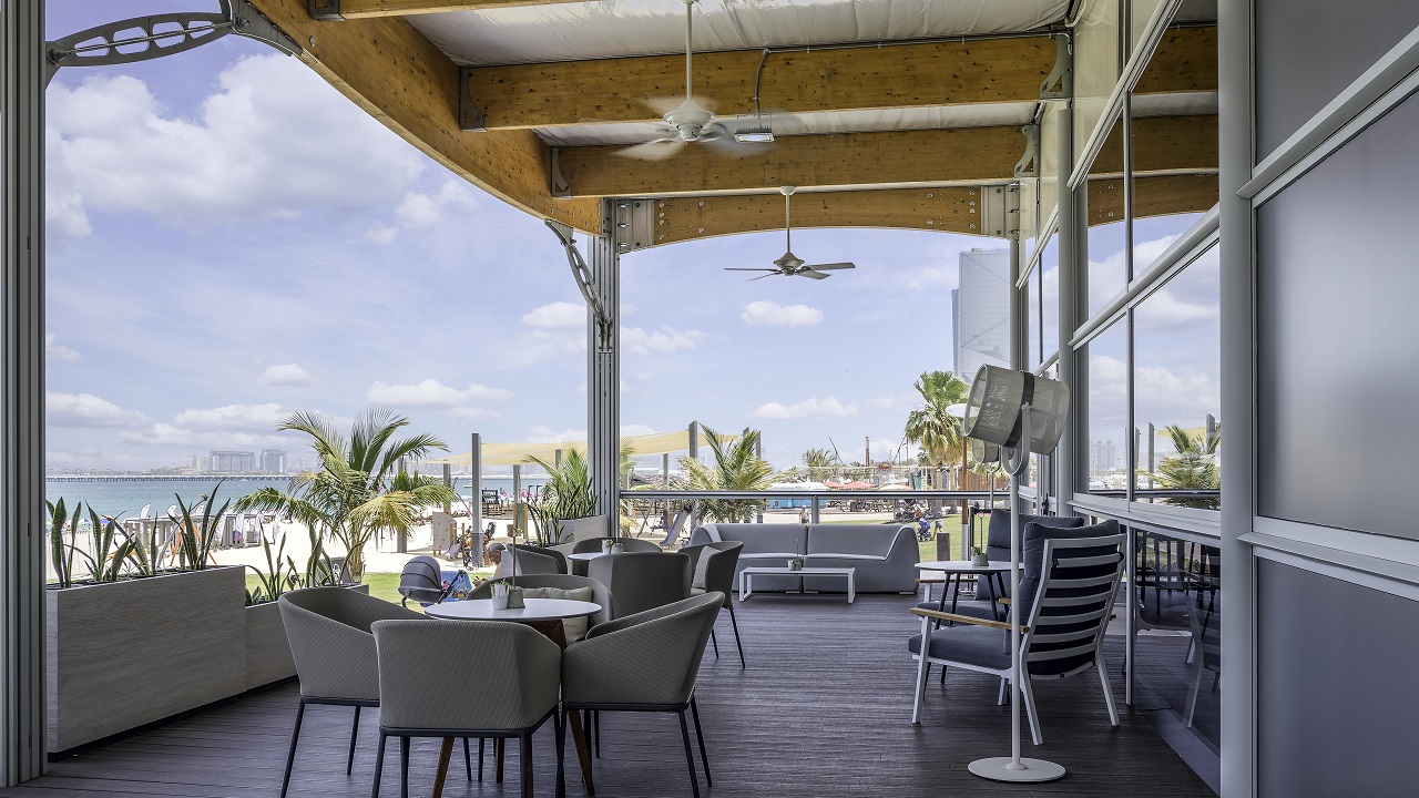 Bluewaters Sales Centre | Losberger De Boer