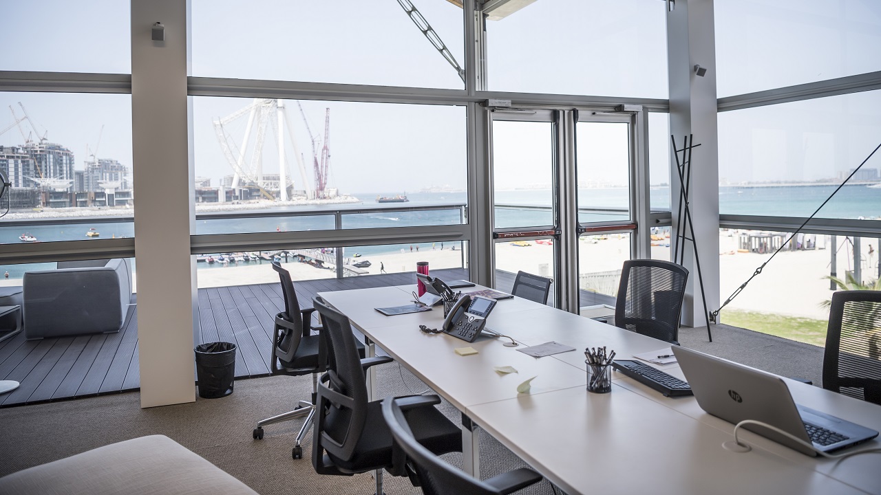 Bluewaters Sales Centre | Losberger De Boer