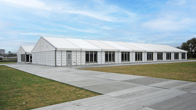 Emergency Classrooms for Sir Frederick Gibberd College in Harlow | Losberger De Boer